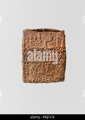 Cuneiform tablet impressed with seals: administrative document ...