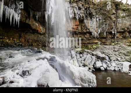 Ashgill Force, Garrigill, Cumbria, UK. 14th January 2023. UK Weather ...