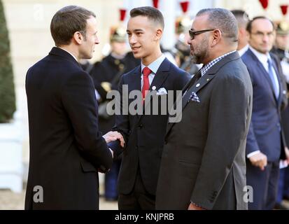 King Mohammed VI of Morocco and his son Crown Prince Moulay El Hassan ...