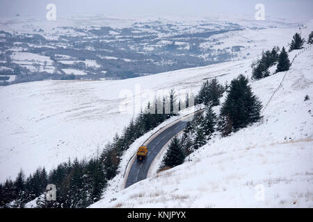 mountain road rhigos mountain near hirwaun between the rhondda valley ...