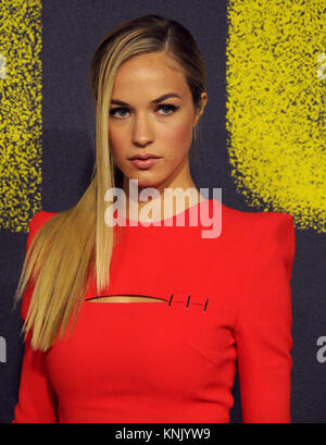 Alexis Knapp attends the premiere of Universal Pictures' 'Pitch Perfect ...