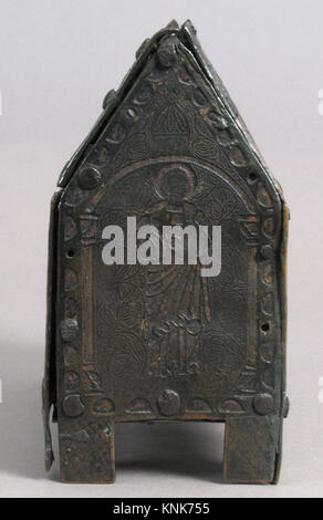 This chasse from the MET collection is a medieval copper reliquary with ...