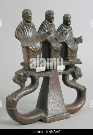 Copper-alloy chariot mount dated 300–500 CE, likely from Gaul in ...