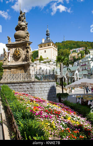 Market Colonnade, Karlovy Vary (Carlsbad), Czech Republic. World-famous ...