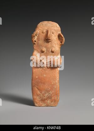 Terracotta plank-shaped figurine Middle Cypriot I ca. 1900–1800 B.C. 21 ...