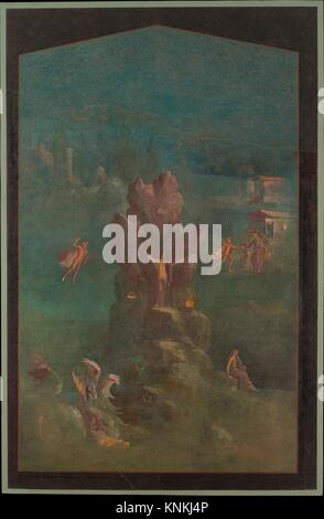 Andromeda chained to the rocks, painting in oil on panel by Rembrandt ...