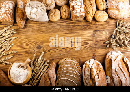 Baked traditional bread, natural colorful tone Stock Photo - Alamy