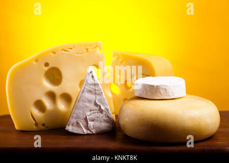 Still-life with cheese, saturated ambient rural theme Stock Photo - Alamy