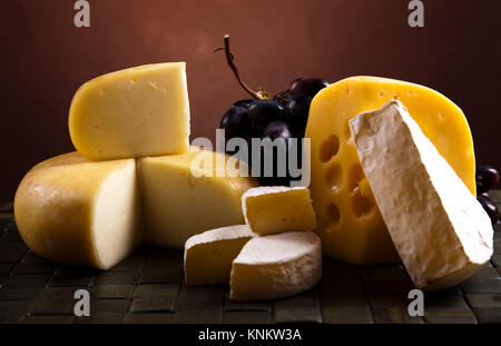 Fresh cheese, saturated ambient rural theme Stock Photo - Alamy
