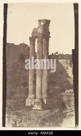 [Temple of Jupiter Tonans, Rome] 1850s Unknown. [Temple of Jupiter ...