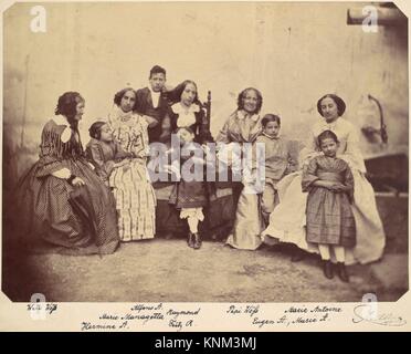 [Ten members of the Antoine family]. Artist: Franz Antoine (Austrian ...