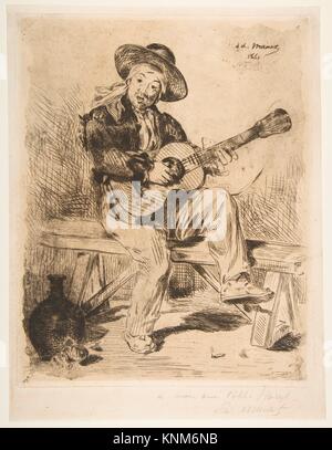 The Spanish Singer. Artist: Édouard Manet (French, Paris 1832-1883 ...
