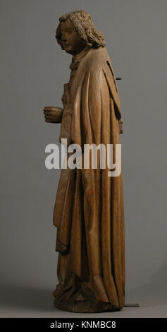 A French oak angel sculpture dated circa 1500, depicting the Emblem of ...