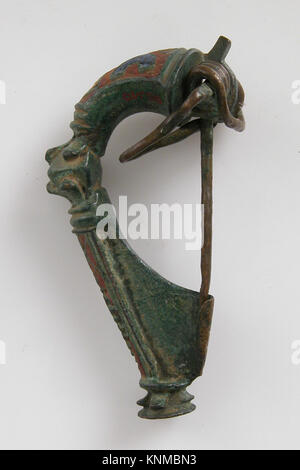 Bow Brooch, 2nd century, Roman, Medium: Champlevé enamel, bronze Stock ...