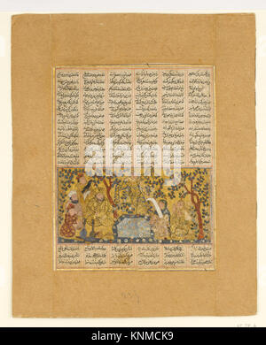 This folio from the 'First Small Shahnama' depicts the Three Sons of ...