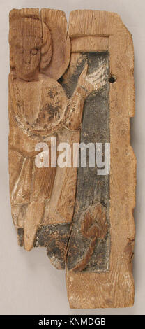 Fragmentary Carved Panel with a Saint, 6th-7th century, From Egypt ...