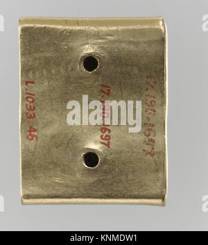 Gold Slide for a Belt, 700s, Avar Culture, Medium: Gold, cast Stock ...