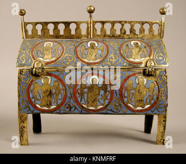 Chasse, 13th century, Made in Limoges, France, French, Champlevé enamel ...