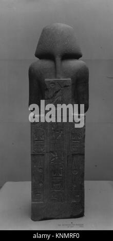 A historical illustration of the colossal statue of Pharaoh Amenhotep ...
