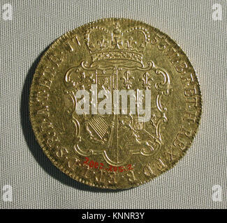 Five Guineas: George II (obverse), 1731. England, George II, 1727-1760 ...