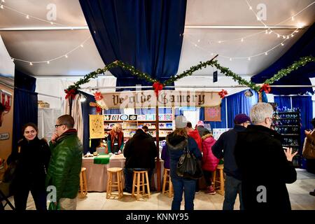 German inspired Christmas Village in Baltimore, MD, USA Stock Photo - Alamy
