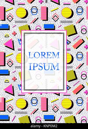 Holiday abstract geometric invitation Stock Vector Image & Art - Alamy