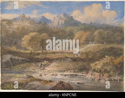 William Havell, (artist), British, 1782 - 1857, Landscape with Trees ...