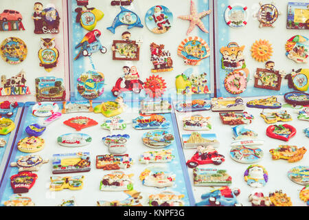 Florence (Italy) souvenir refrigerator magnet with Michelangelo's David ...