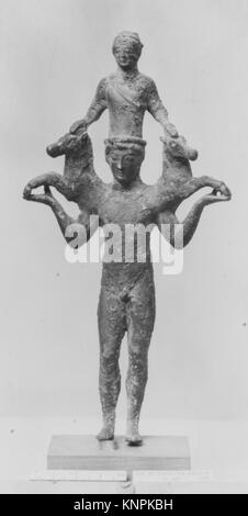 Ancient Greek mirror support from the 5th century BC, featuring ...