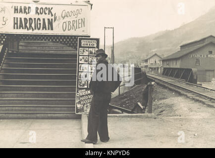 Movie theater, Omar, West Virginia, America, 1930's Stock Photo - Alamy