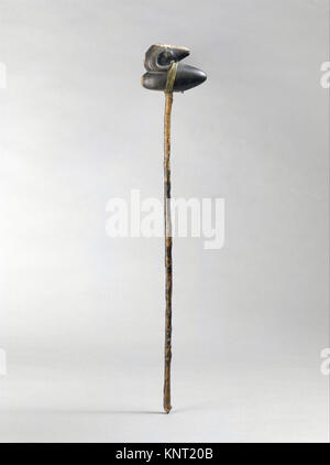 Ancient club weapon known as a skullcracker, preserved at the ...