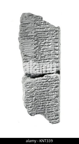 Metropolitan Museum of Art cuneiform tablet, ME86 11 161, certifying ...
