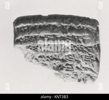 This cuneiform tablet from the Esagilaya archive is a promissory note ...