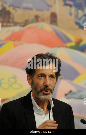Ralph Rugoff, curator of 13th Contemporary Art Biennale, Lyon, France ...