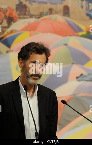 Ralph Rugoff, curator of 13th Contemporary Art Biennale, Lyon, France ...