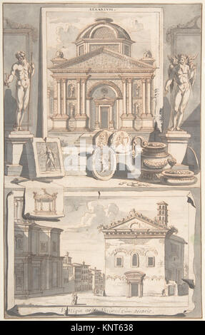 This illustration depicts a reconstruction of the Aerarium above and ...