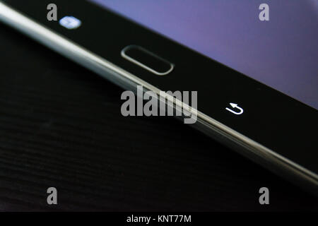 Taskbar Android Black Tablet Corporate Buttons Keys Home Electronic ...