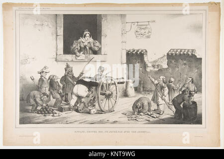 Illustration showing children being instructed not to play with weapons ...