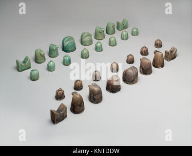 A chess set from the Metropolitan Museum of Art, catalog number 1971. ...