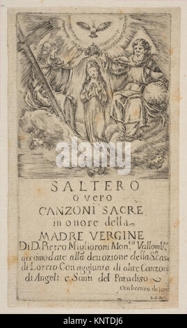 Frontispiece for Saltero 1967 by Stefano della Bella Stock Photo - Alamy