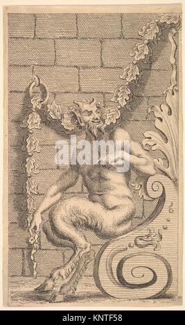 Sitting Satyrs after 1732 G. King British This decorative borders was ...