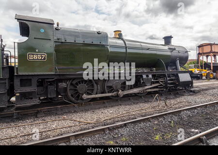 Great Western Railway 2857 Churchward 2800 Class heavy goods locomotive ...