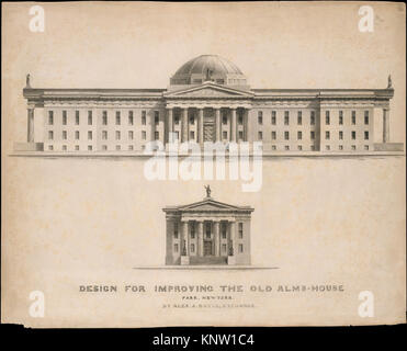 Design for Improving the Old Alm's-House, North Side of City Hall Park ...