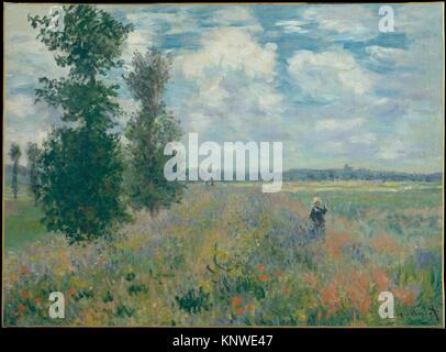 Poppy Fields near Argenteuil, Claude Monet, 1875, Metropolitan Museum ...