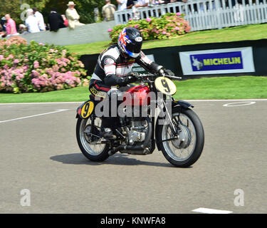 Alan Cathcart, Gilera Saturno, Barry Sheene Memorial Trophy, Goodwood ...