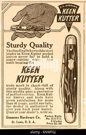 Pocket Knife Advertisement Stock Photo - Alamy