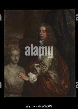 Portrait of (Baron) Arthur Capel and his family Lady Capel (detail ...