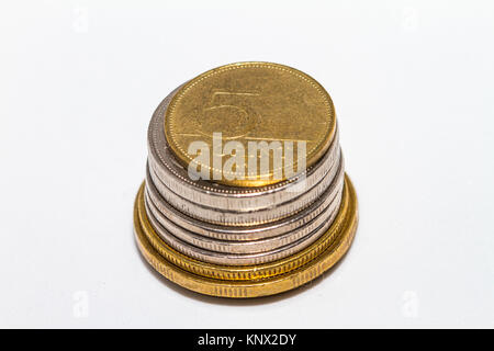 The forint (sign: Ft; code: HUF) is the currency of Hungary. Coins on ...