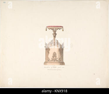 Elevation of a Pulpit, Front View, R. Edmundson & Sons Stock Photo - Alamy