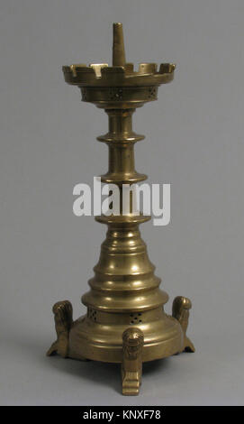 Candlestick, Pricket 15th century South Netherlandish. Candlestick ...